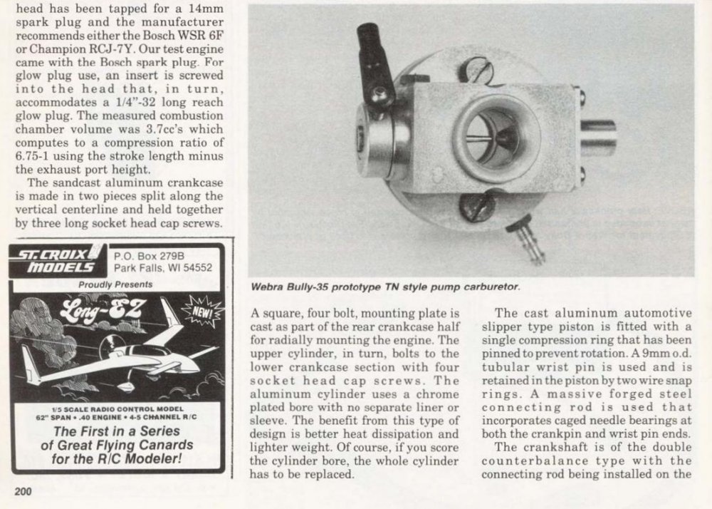Webra Bully 35